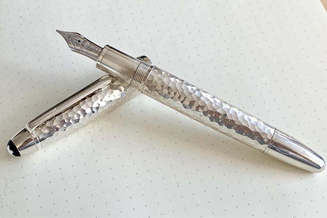 MONTBLANC SOLITAIRE 146 MARTELE STERLING SILVER FOUNTAIN PEN, Hobbies ...