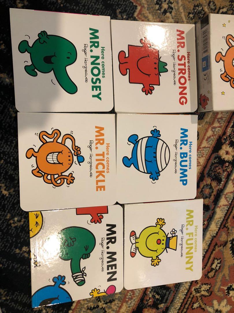 Mr Men Book Set Hobbies And Toys Books And Magazines Storybooks On Carousell