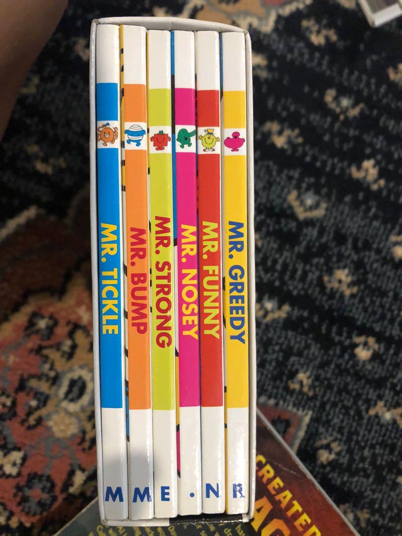 Mr Men Book Set Hobbies And Toys Books And Magazines Storybooks On Carousell