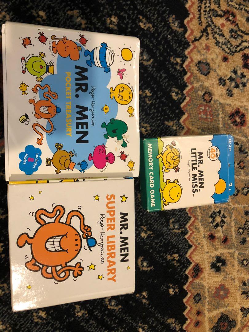 Mr Men Book Set Hobbies And Toys Books And Magazines Storybooks On Carousell