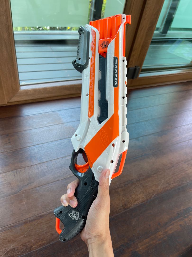 nerf Roughcut, Hobbies & Toys, Toys & Games on Carousell