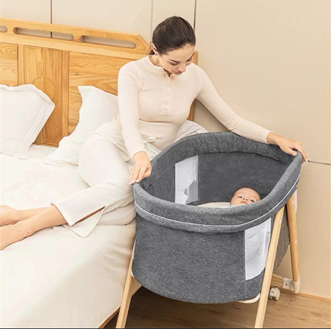 Newborn baby fold away rocking Bassinet, Babies & Kids, Baby Nursery ...