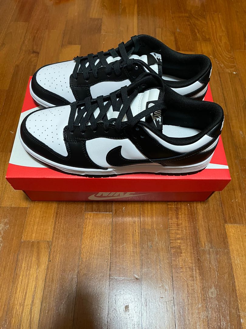 Nike dunk Low black UK8/US9, Men's Fashion, Footwear, Sneakers on Carousell