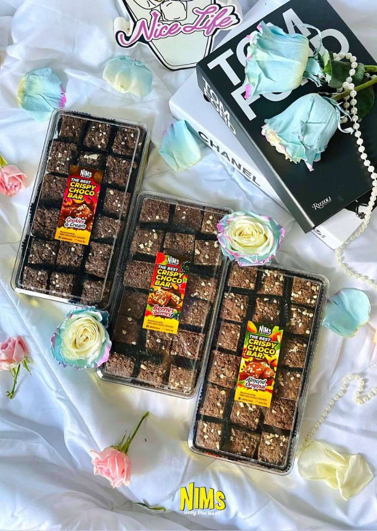 Nims Crispy Choco Bar, Food & Drinks, Packaged & Instant Food on Carousell