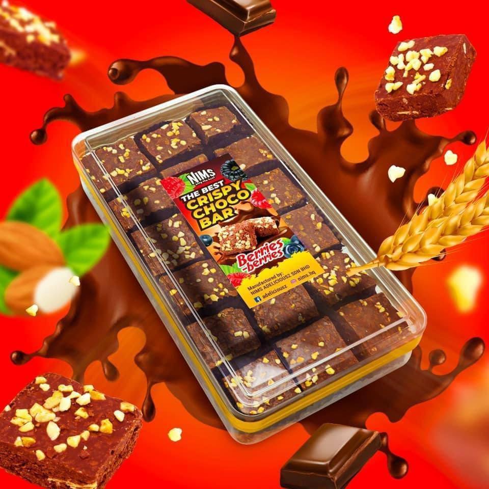 Nims Crispy Choco Bar, Food & Drinks, Packaged & Instant Food on Carousell