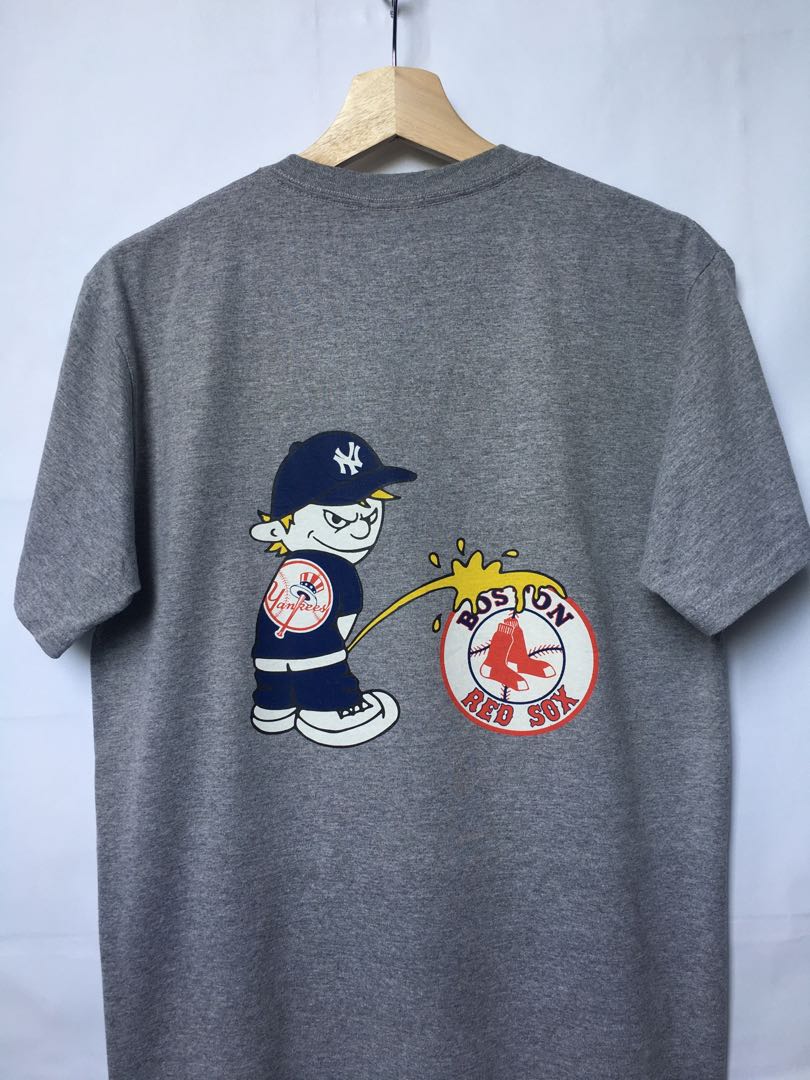 NY YANKEES Calvin Pee on BOSTON RED SOX MLB Baseball, Men's Fashion ...
