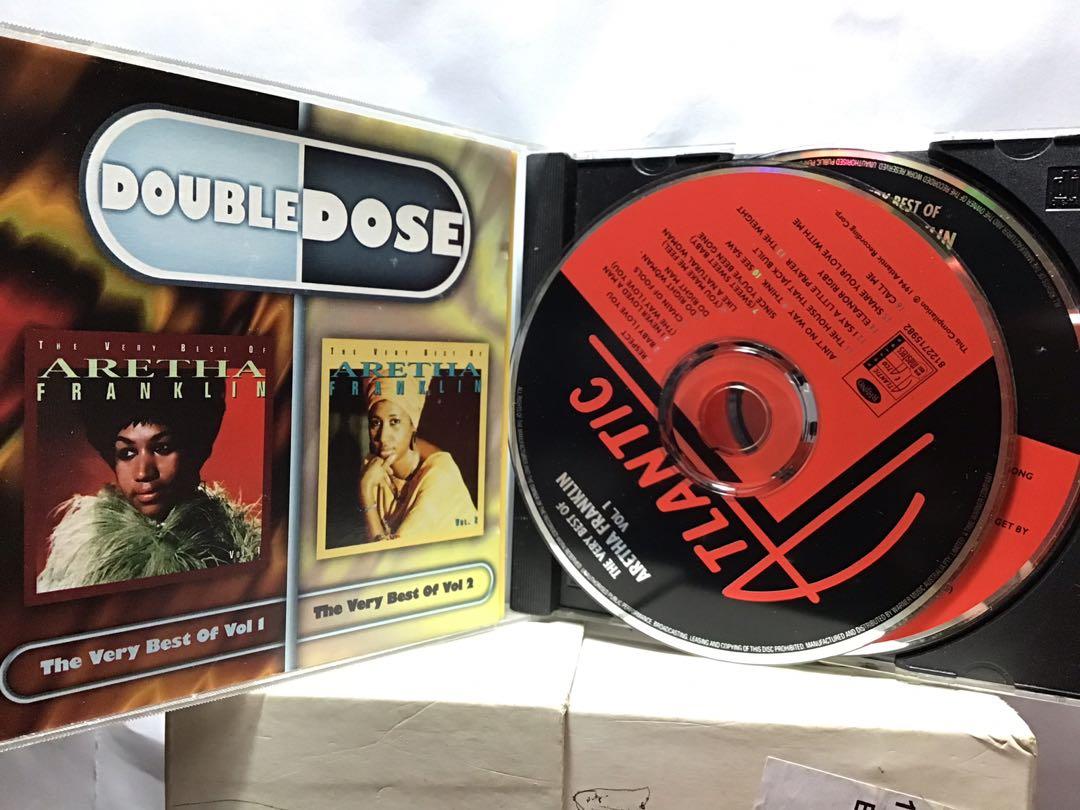 2xCD Very Best of Aretha Franklin Vols 1&2 OOP AUSSIE DOUBLE DISC ORIGINAL PRESS Anubis 60s 70s ...