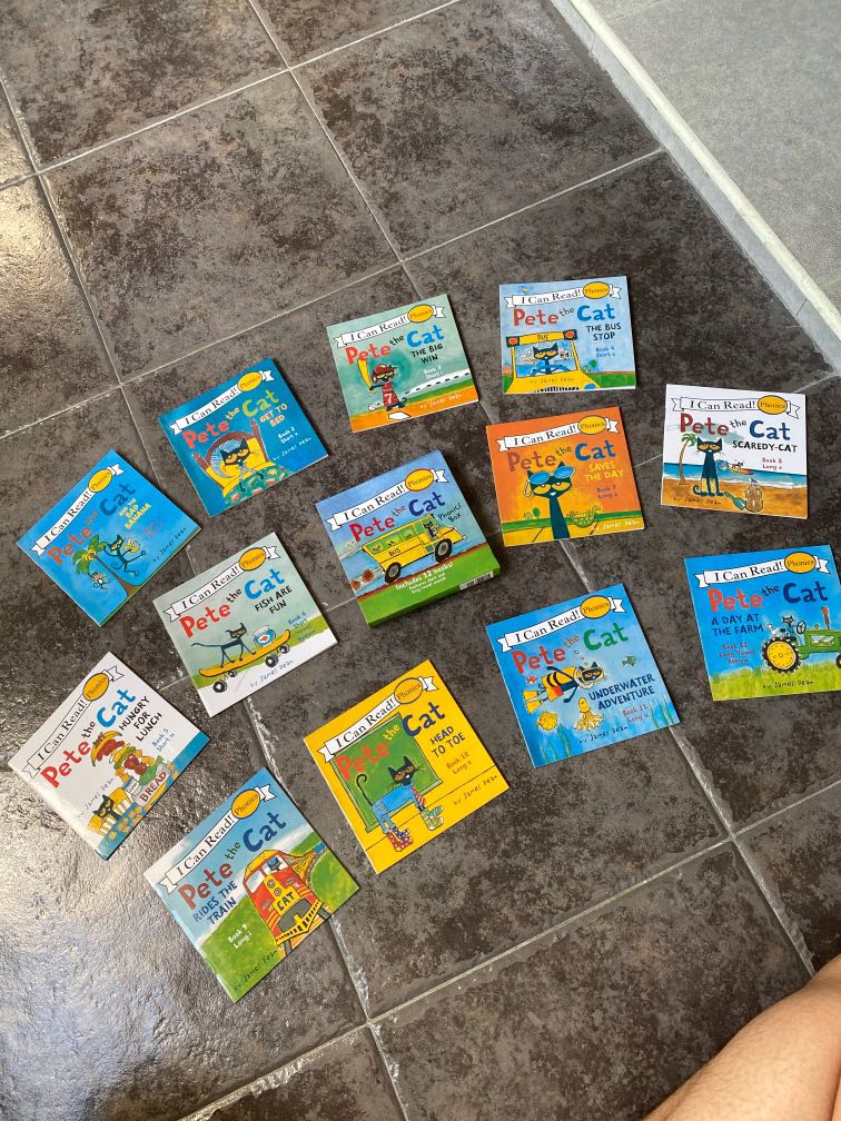 Pete the Cat Phonics Books, Hobbies & Toys, Books & Magazines, Children ...