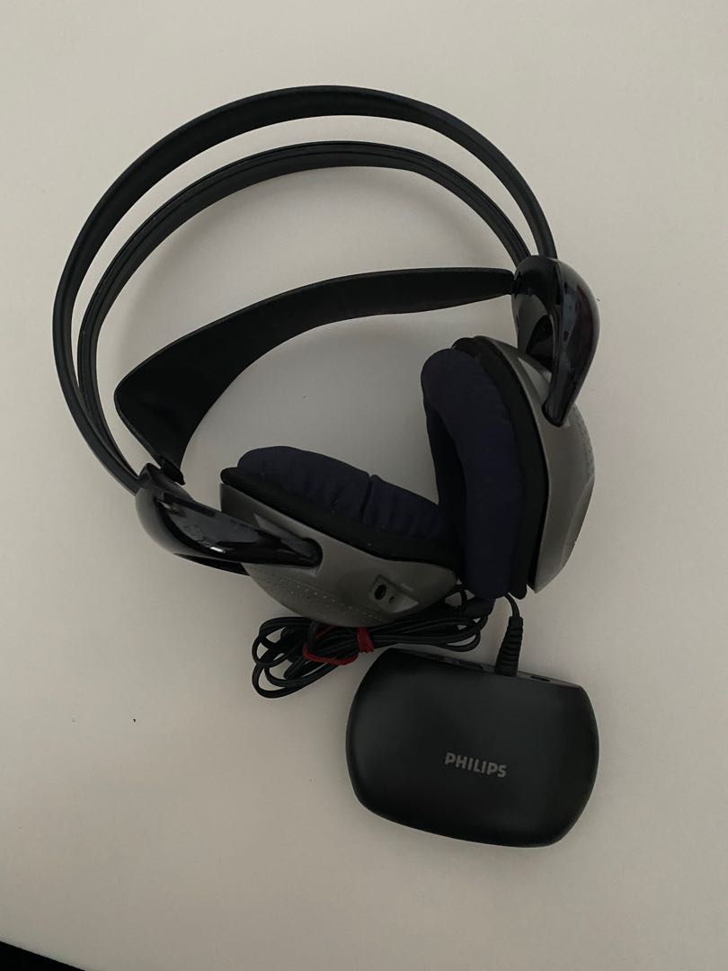 Philips wireless headset, Audio, Headphones & Headsets on Carousell