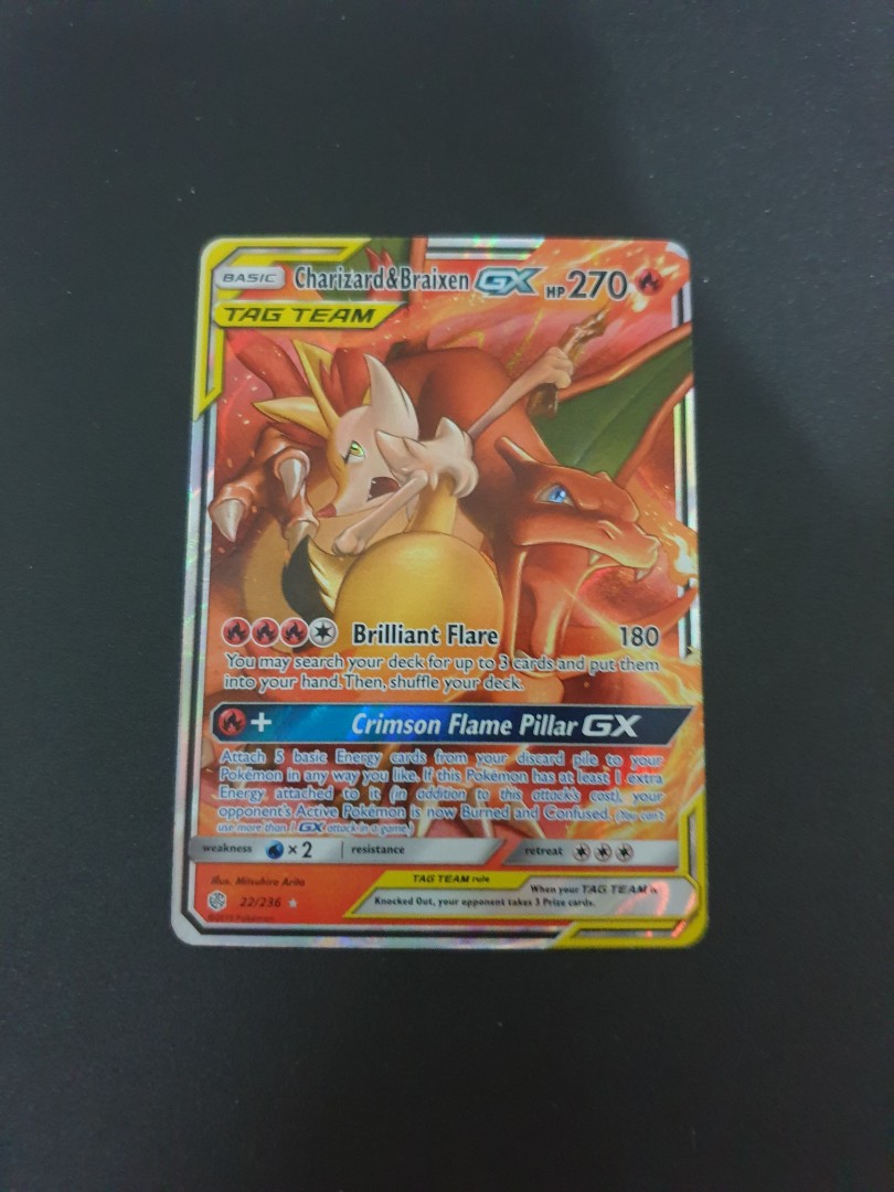 Braixen Pokemon Card