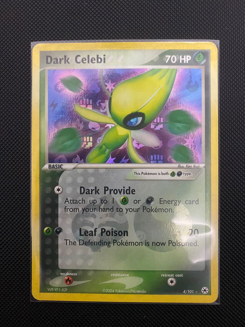 Pokémon TCG - Dark Celebi, Hobbies & Toys, Toys & Games on Carousell