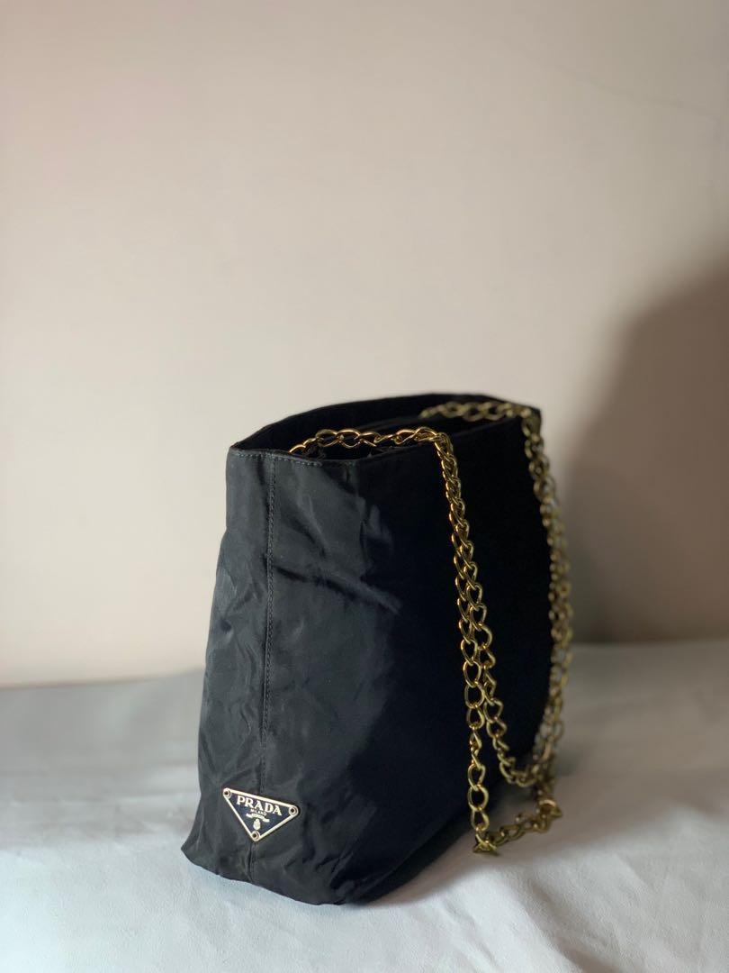 Prada Chain, Luxury, Bags & Wallets on Carousell