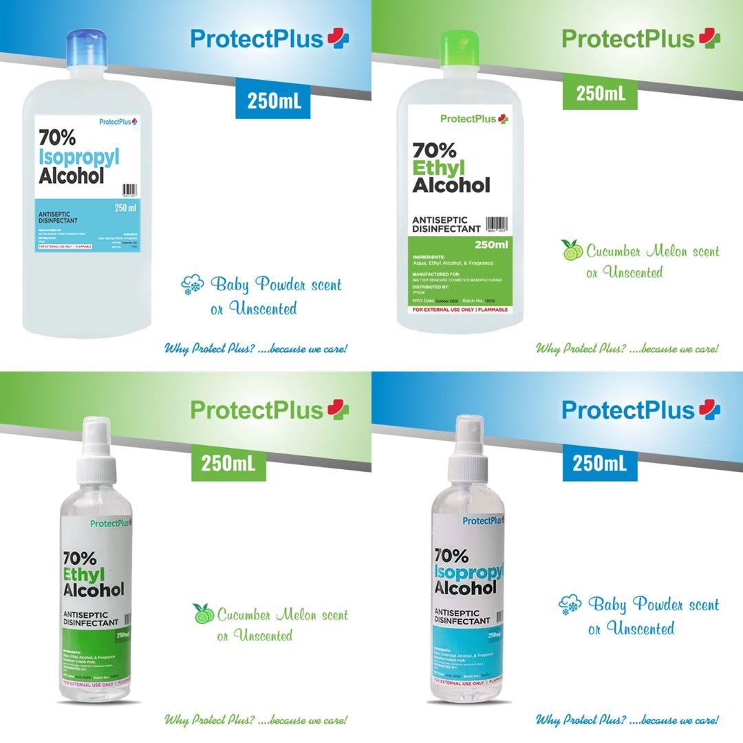 ProtectPlus alcohol, Health & Nutrition, Insect Repellents on Carousell