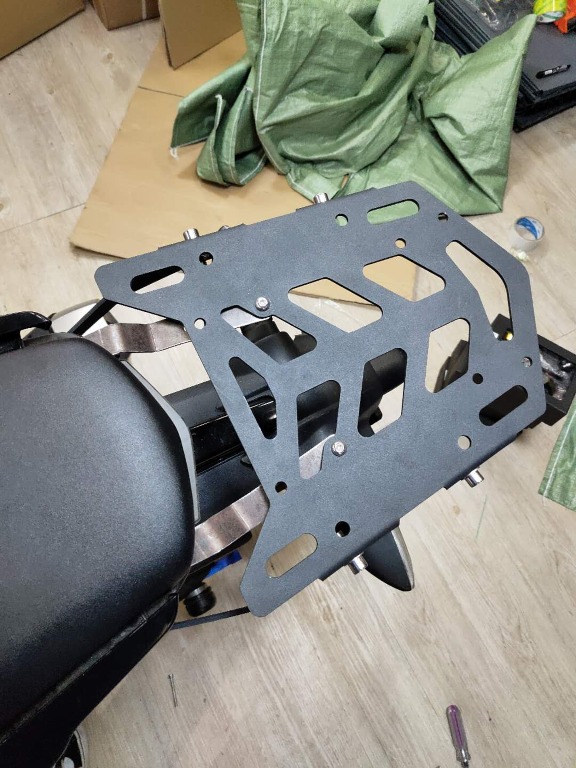 Rack topbox for Yamaha MT15, Motorcycles, Motorcycle Accessories on ...