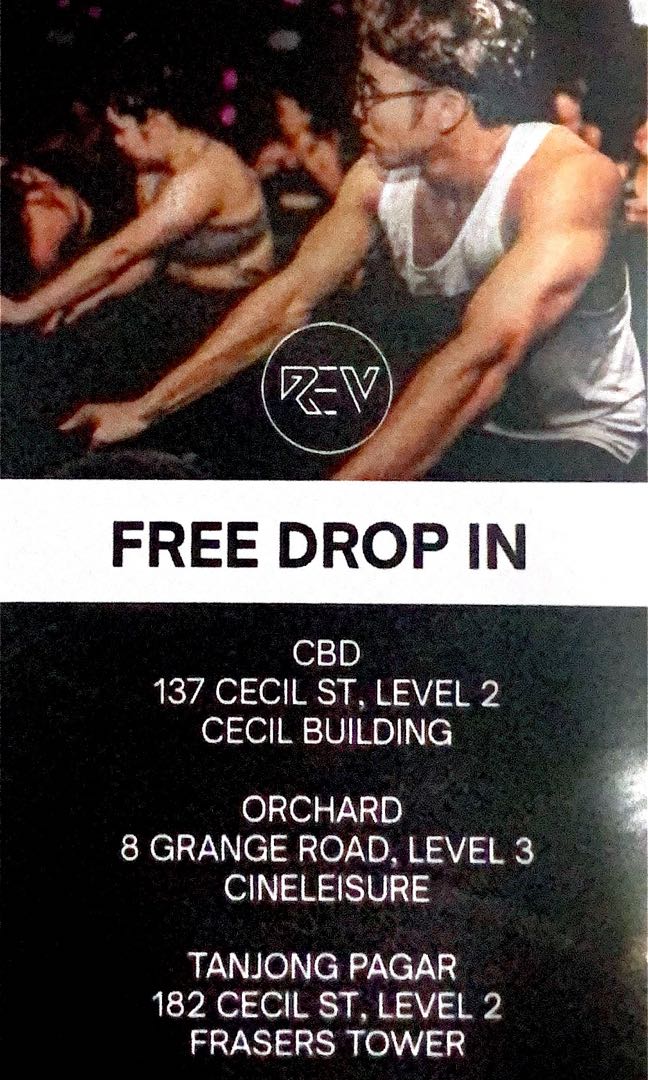 Revolution Spin Class, Tickets & Vouchers, Vouchers on Carousell