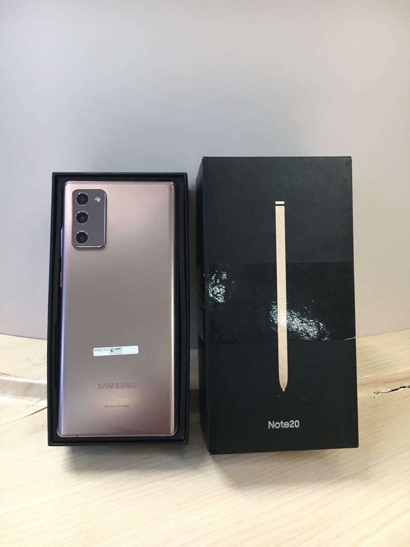 SAMSUNG NOTE 20 DUOS OPENLINE NTC APPROVED 8GB RAM/256GB MYSTIC BRONZE ...