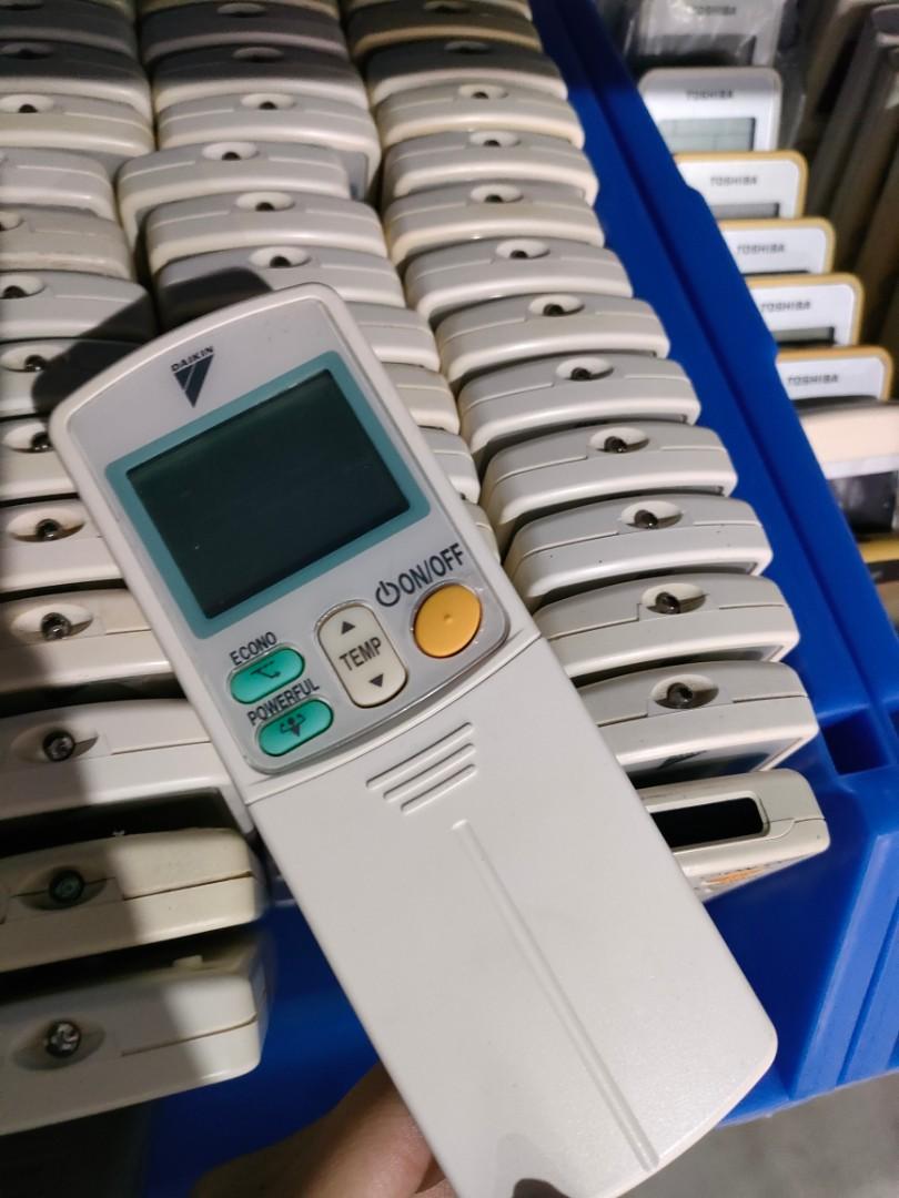 Second hand used aircon remote control, TV & Home Appliances, Air ...