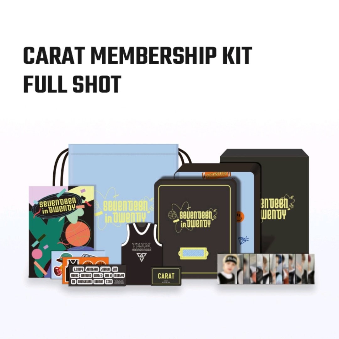 SEVENTEEN CARAT MEMBERSHIP KIT TINGI, Hobbies & Toys, Memorabilia ...