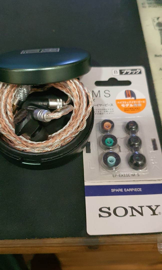 Sony IER-M9 iem, Audio, Earphones on Carousell