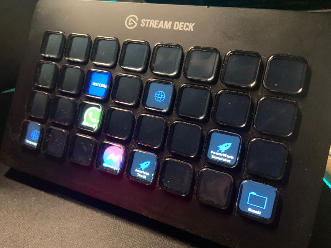 Stream deck XL 32 buttons, TV & Home Appliances, TV & Entertainment ...