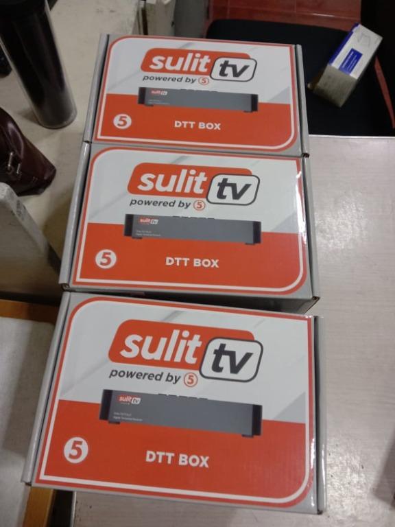 SULIT TV Powered by TV5 DTT BOX DIGITAL TERRESTRIAL RECEIVER, Car Parts ...