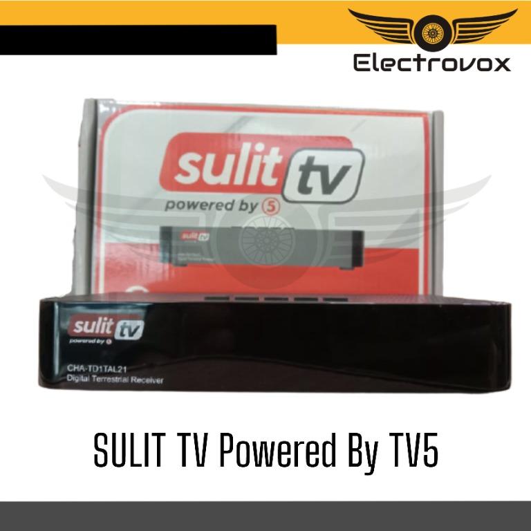 SULIT TV Powered by TV5 DTT BOX DIGITAL TERRESTRIAL RECEIVER, Car Parts ...