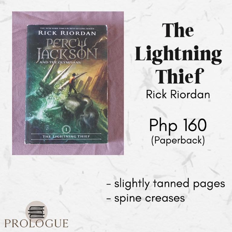 The Lightning Thief by Rick Riordan, Hobbies & Toys, Books & Magazines ...