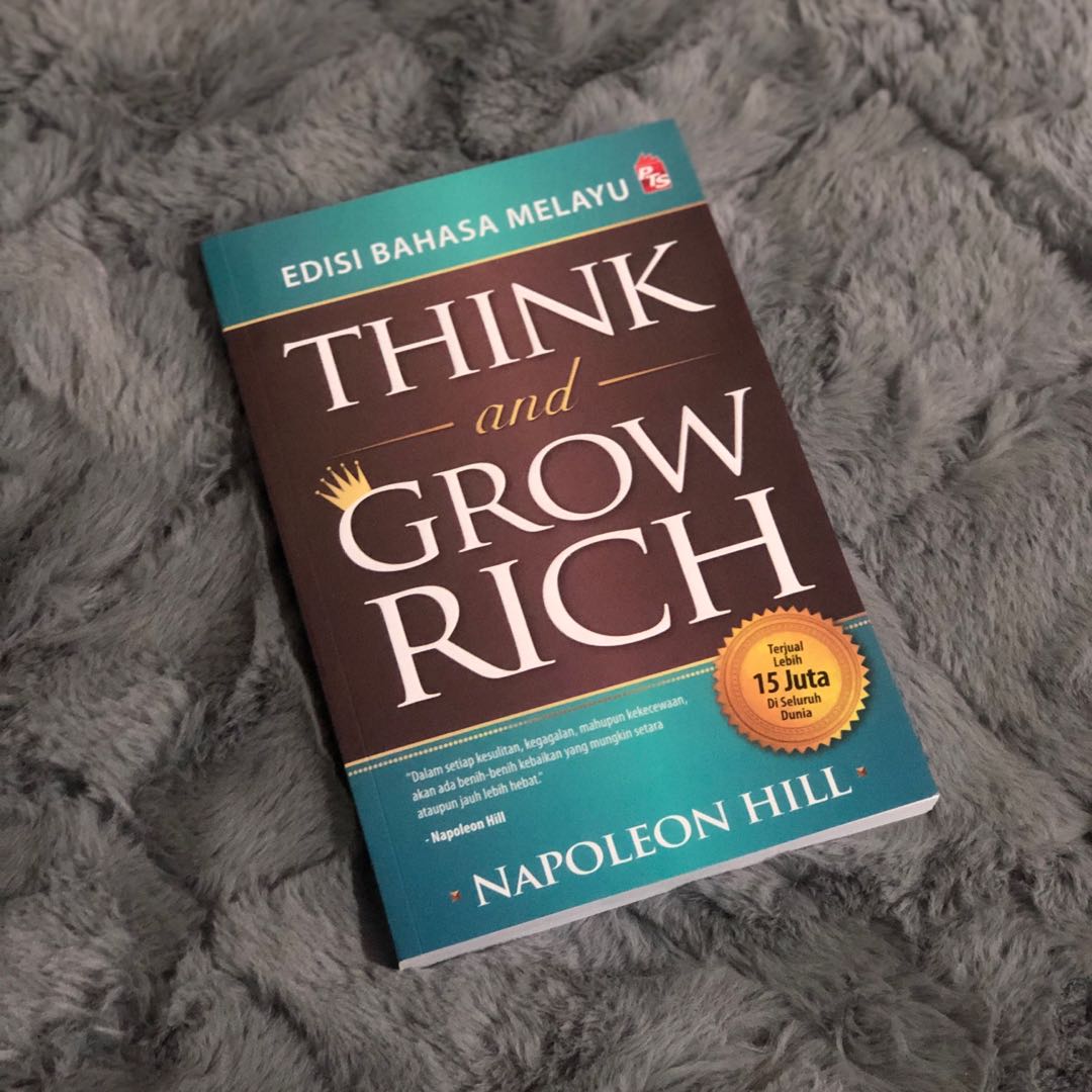 Think And Grow Rich Edisi Bahasa Melayu Napoleon Hill Hobbies