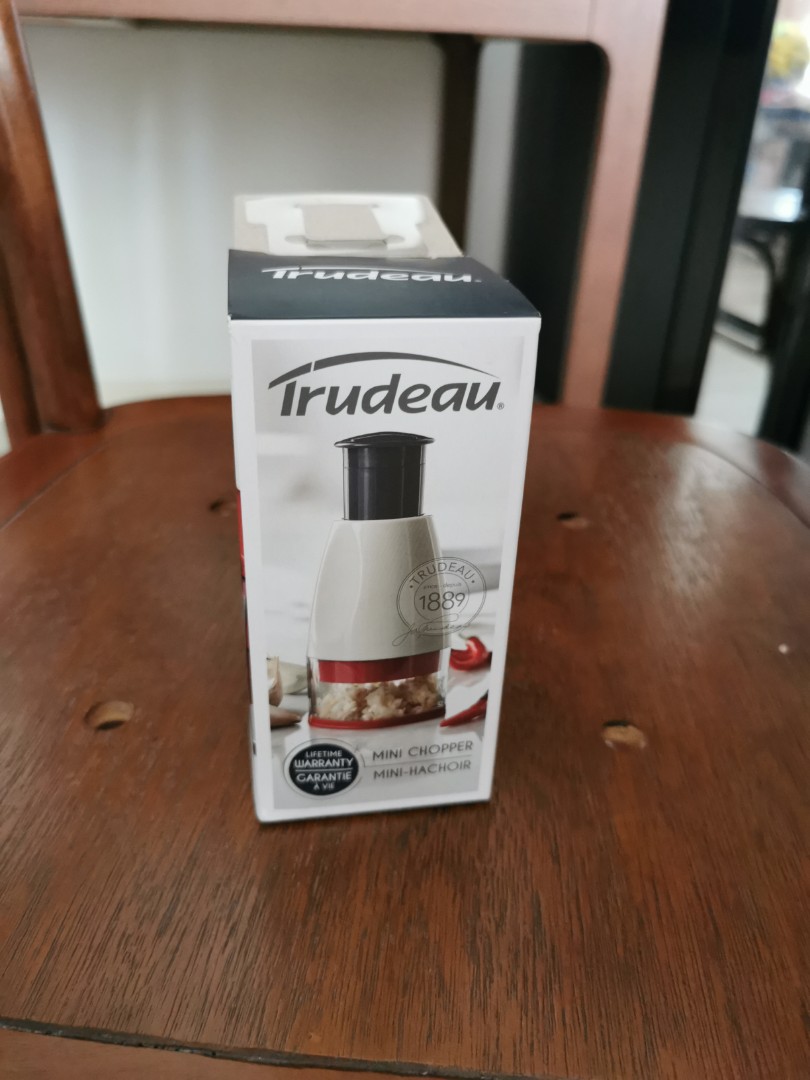 Trudeau mini chopper, Furniture & Home Living, Kitchenware & Tableware ...
