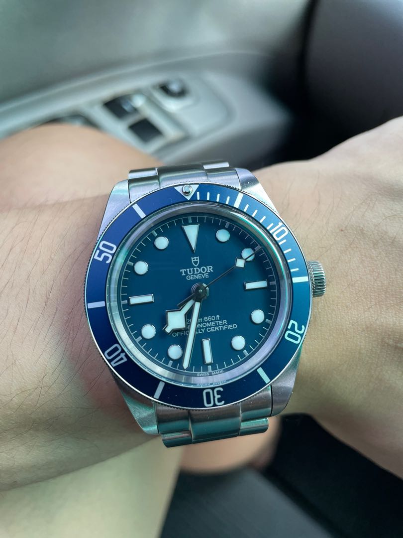 Tudor Black Bay 58 BB58 Navy Blue, Luxury, Watches on Carousell