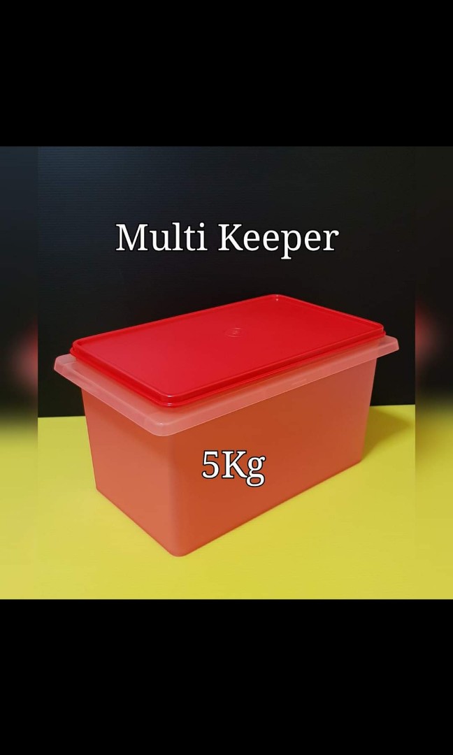 Tupperware Multi Keeper 5kg, TV & Home Appliances, Kitchen Appliances ...