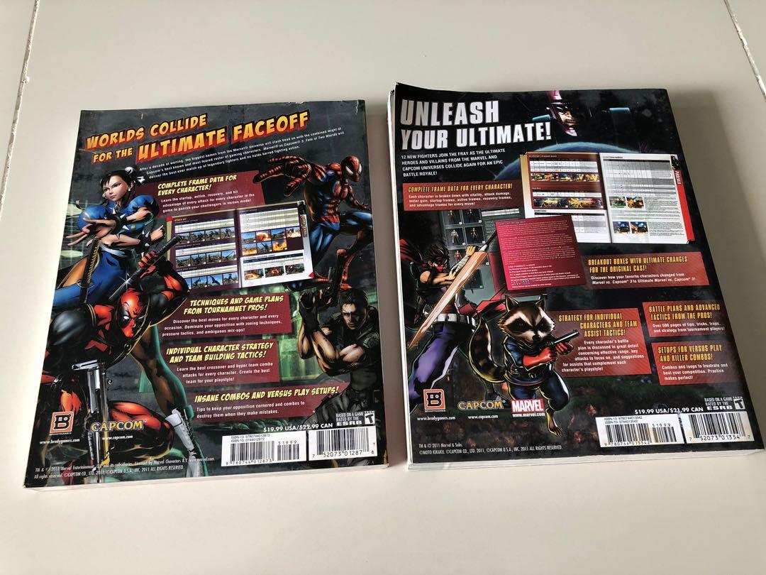 Ultimate Marvel vs Capcom 3 game guide book, Hobbies & Toys, Books ...