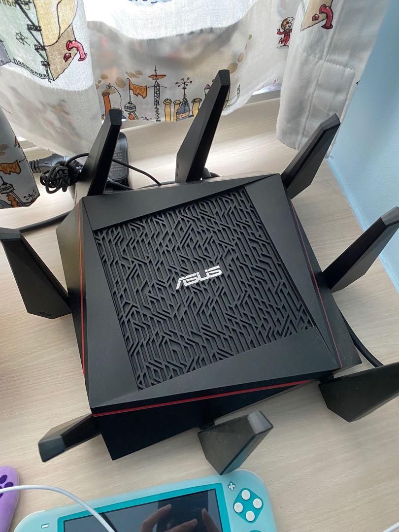 Very new Asus RT-AC5300 router (purchase 26-Sep20), Computers & Tech ...
