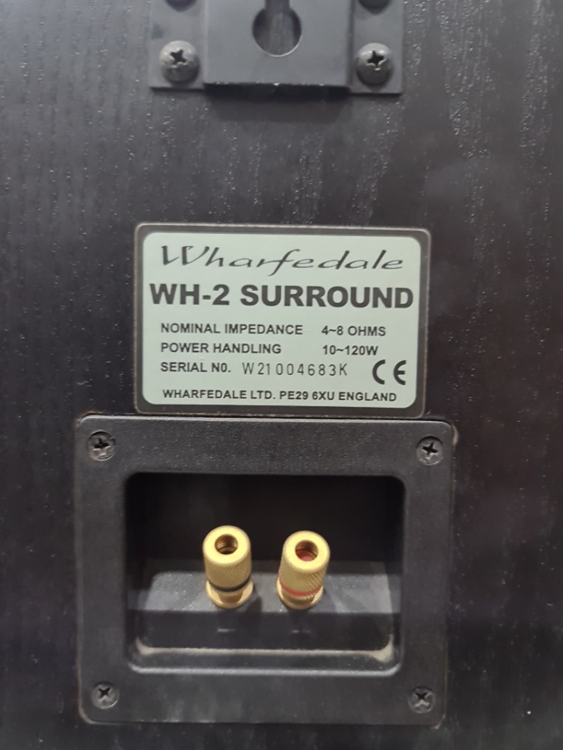 Wharfedale WH-2 Surround - speakers, Audio, Soundbars, Speakers ...