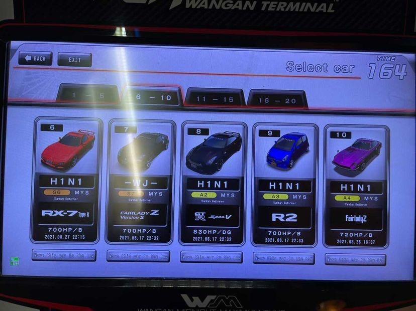 Wmmt6(Consignment)Rename set(with many ocm plates) wangan, wmmt, Video ...
