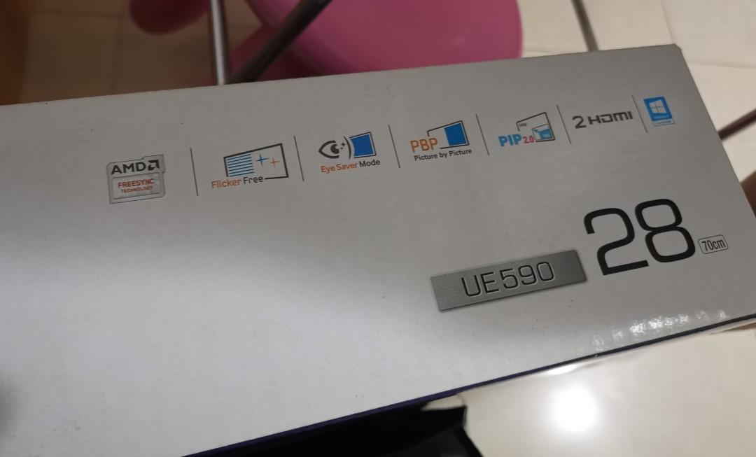 28" Samsung Monitor U28E590, Computers & Tech, Parts & Accessories, Monitor Screens on Carousell