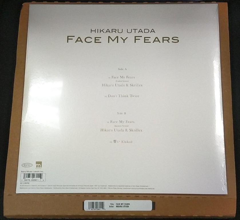 【現貨】 宇多田ヒカル / 宇多田光 / Utada Hikaru / Hikki - Face My Fears 專區 (CD / LP ...