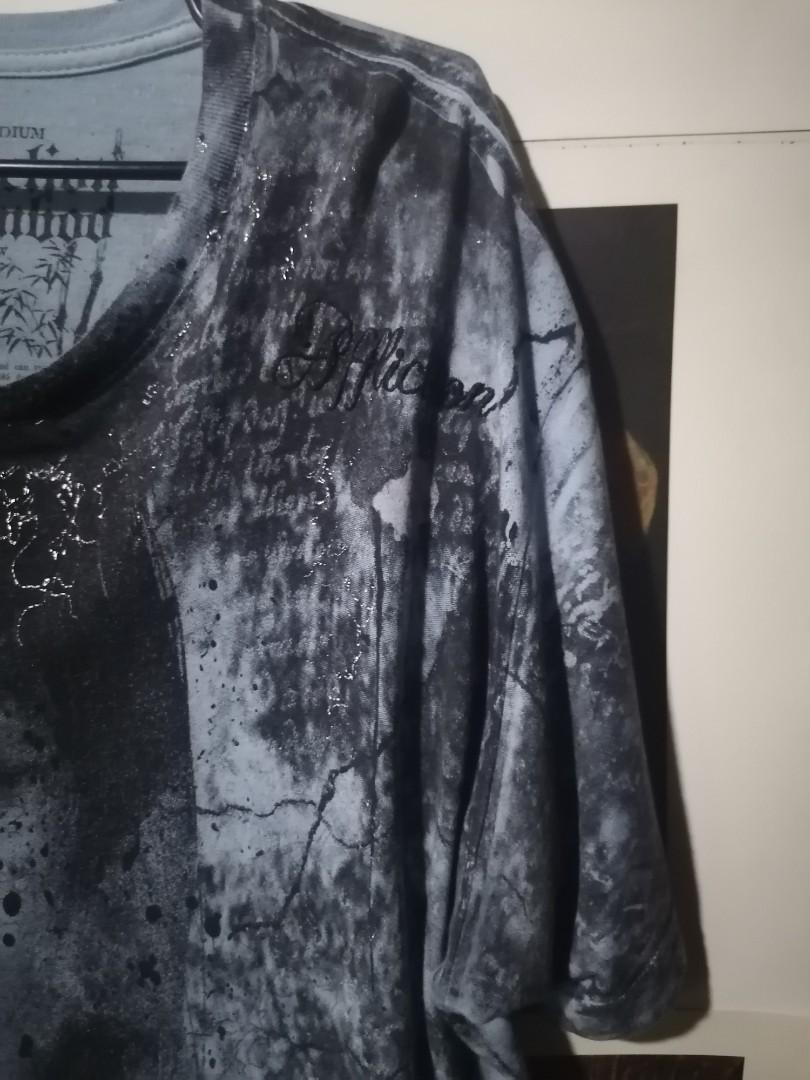 Affliction AOP Rare Bamboo edition authentic with silver lining, Men's ...