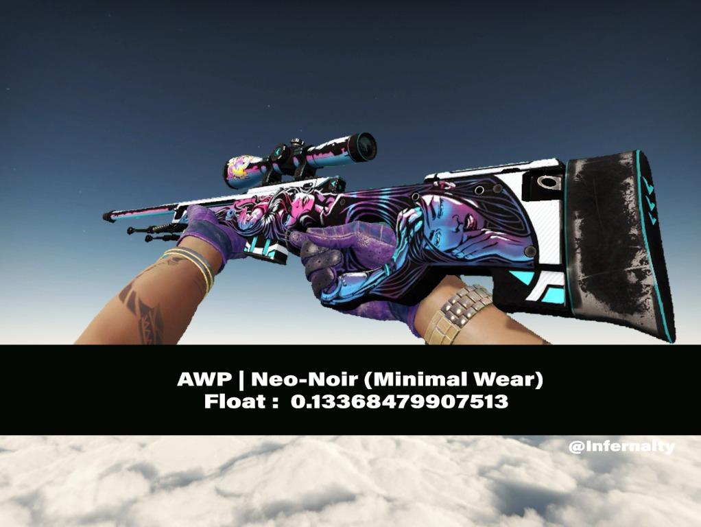 AWP Neo Noir MW CSGO SKINS KNIVES, Video Gaming, Gaming Accessories, In ...