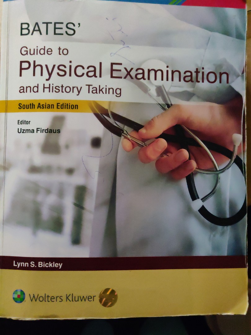 Bates guide to physical exam, South Asian Edition, Hobbies & Toys ...