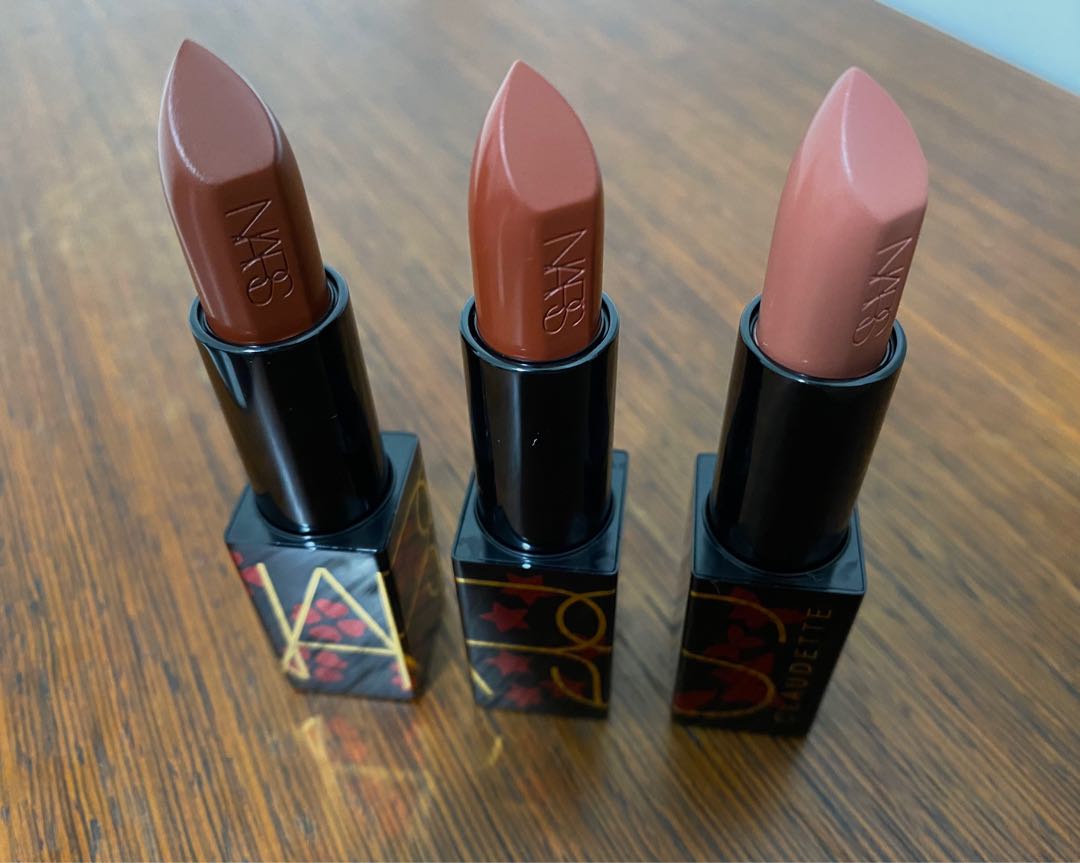 BNIB Nars Claudette Collection Audacious Lipsticks, Beauty & Personal ...