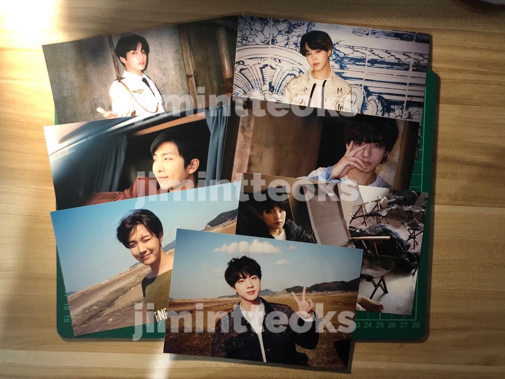 BTS Oneul Exhibition Photobook Live Photo OT7 Set, Hobbies & Toys ...