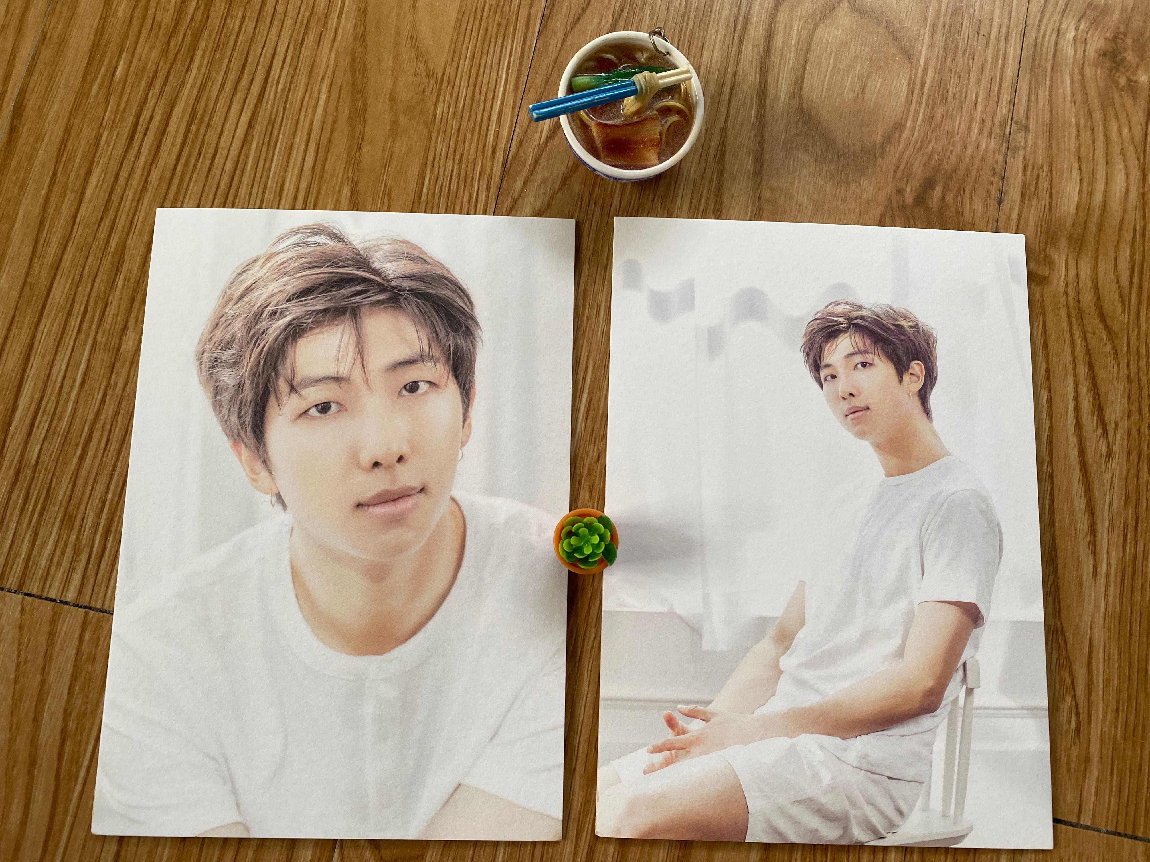 BTS Oneul Postcard Book Set - RM/Namjoon, Hobbies & Toys, Memorabilia ...