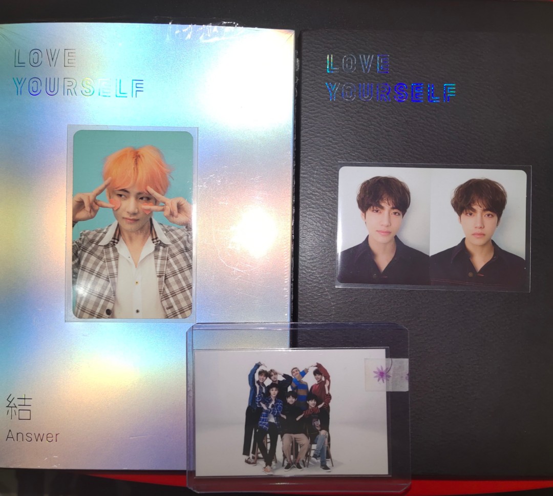 BTS Love Yourself LY Answer F Tear R Album with Taehyung V PC Onhand ...