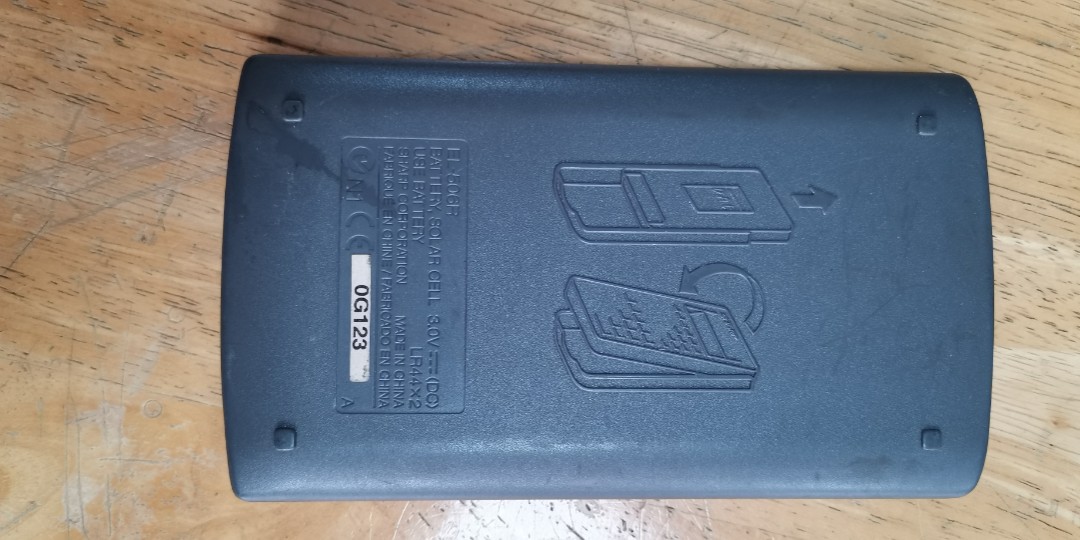 Sharp EL-506R 計算機, 興趣及遊戲, 手作＆自家設計, 文具 - Carousell