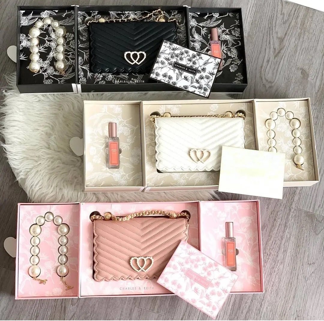 Charles & Keith Box Giftset Original, Olshop Fashion, Olshop Wanita di ...