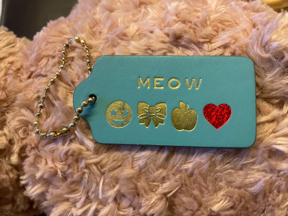 Original Coach Name Tag with engraving, Luxury, Accessories on Carousell