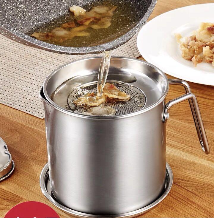 Cooking oil drainer, Furniture & Home Living, Kitchenware & Tableware ...