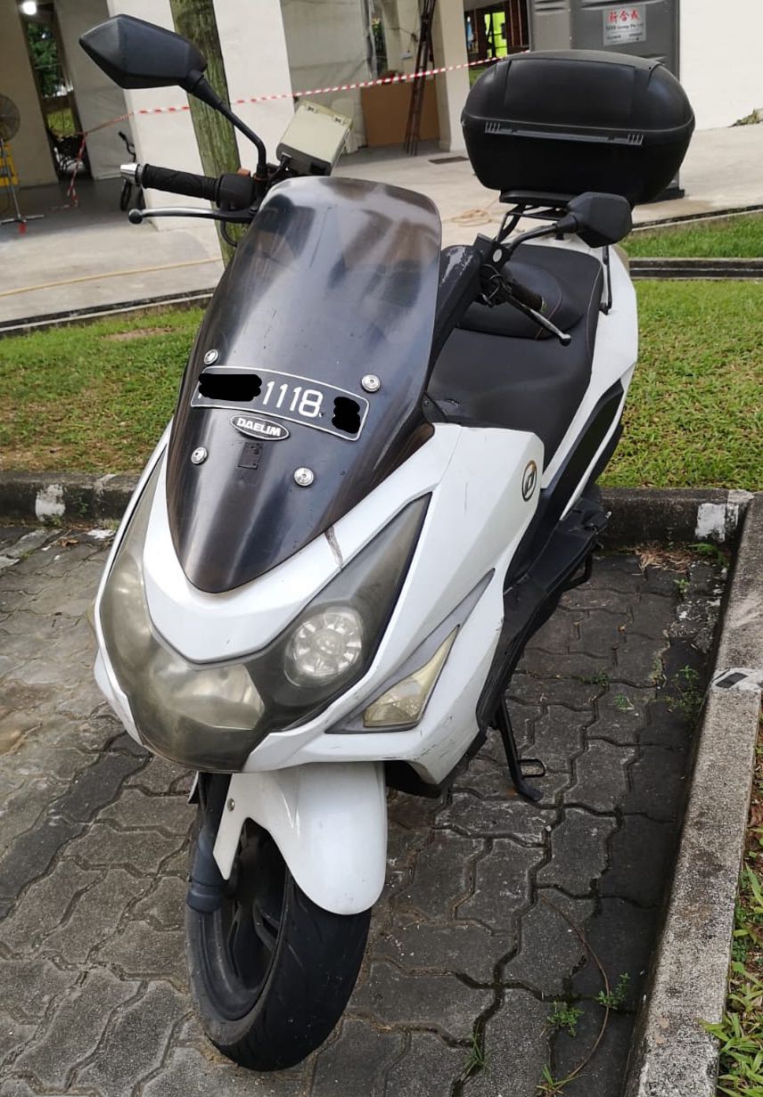 DAELIM SV125 CVT, Motorcycles, Motorcycles for Sale, Class 2B on Carousell