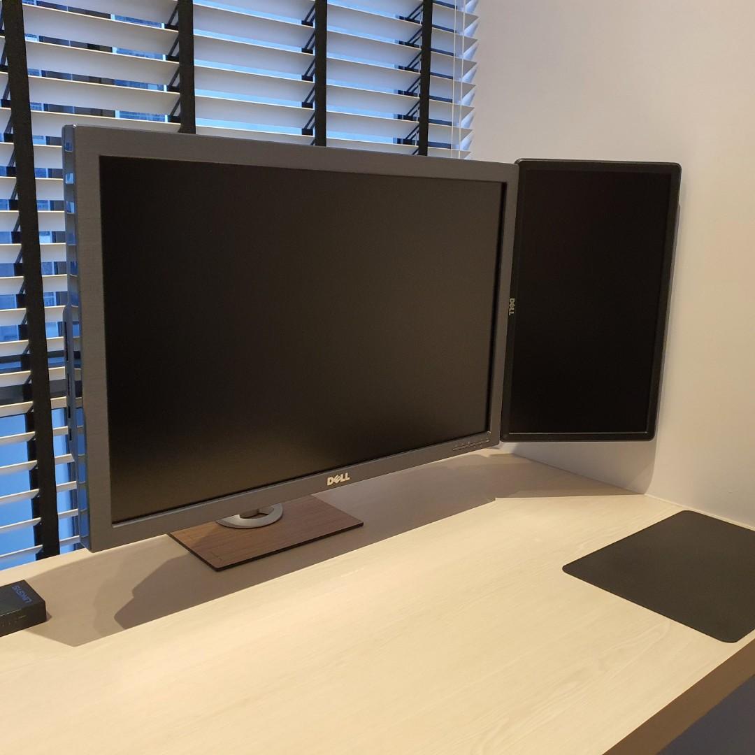 Dell Ultrasharp 3008WFP and E2014Hf, Computers & Tech, Parts ...